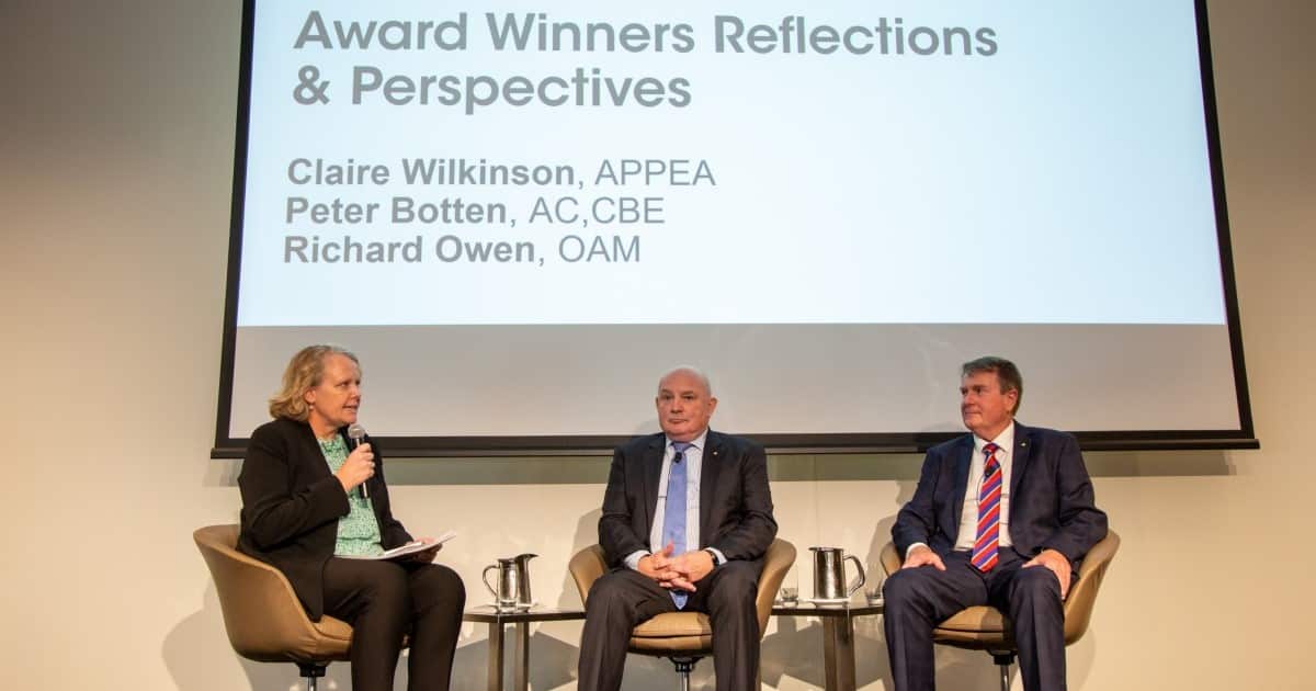 Media release: Industry giants Richard Owen and Peter Botten recognised ...